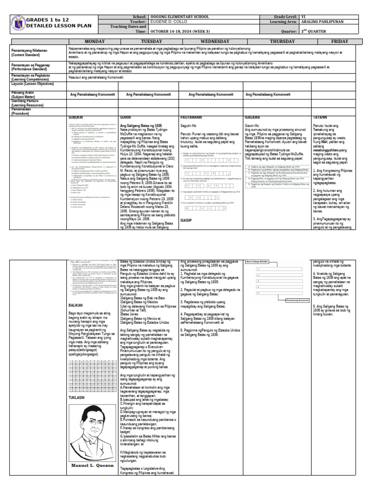 WEEK 3 Q2 AP SY 2024-2025 | PDF