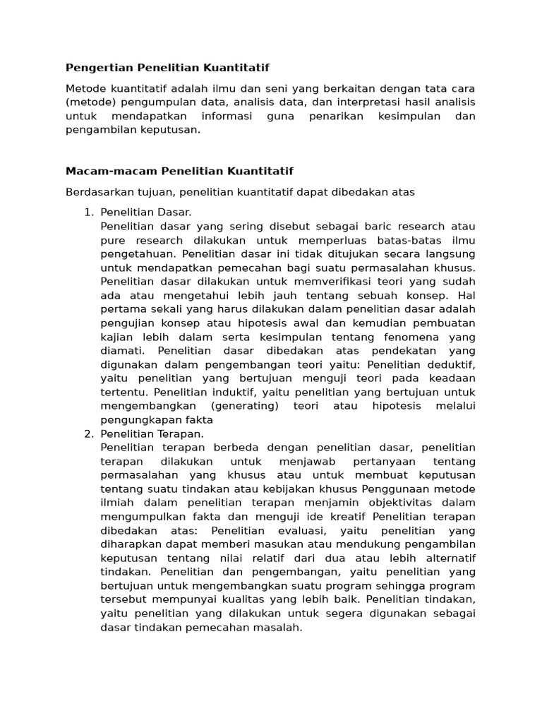 analisis kuantitatif | PDF