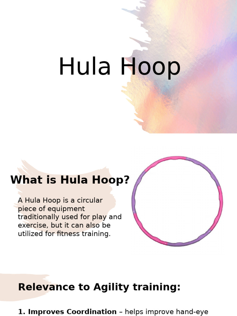 Hula Hoop Techniques for Agility Training | PDF