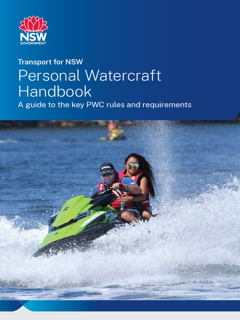 NSW Personal Watercraft Handbook | PDF