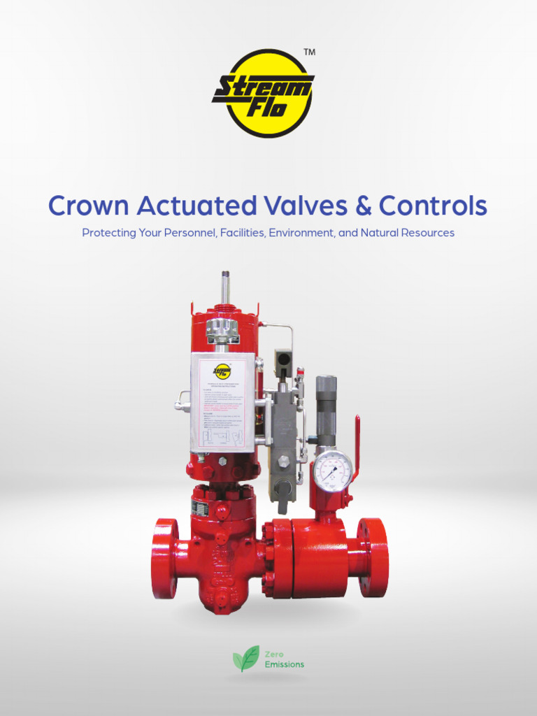 Crown Actuated Valves & Controls Brochure | PDF | Valve | Pump