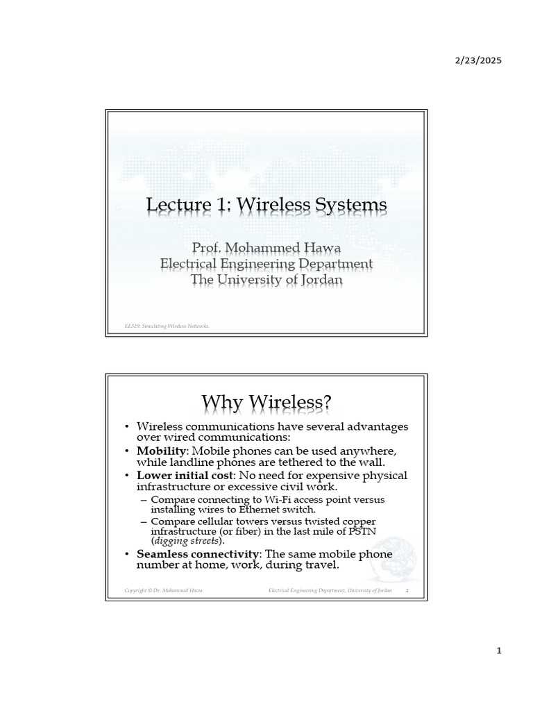 C1 Wireless Systems | PDF