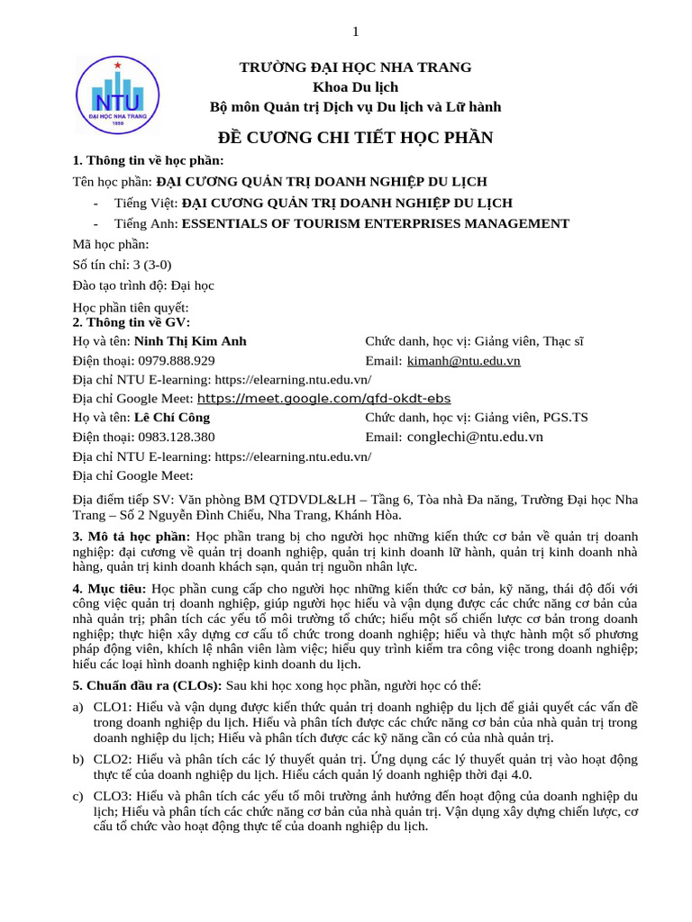 DCCTHP - Đcqtdntrong Dl.64.Qtksclc | PDF