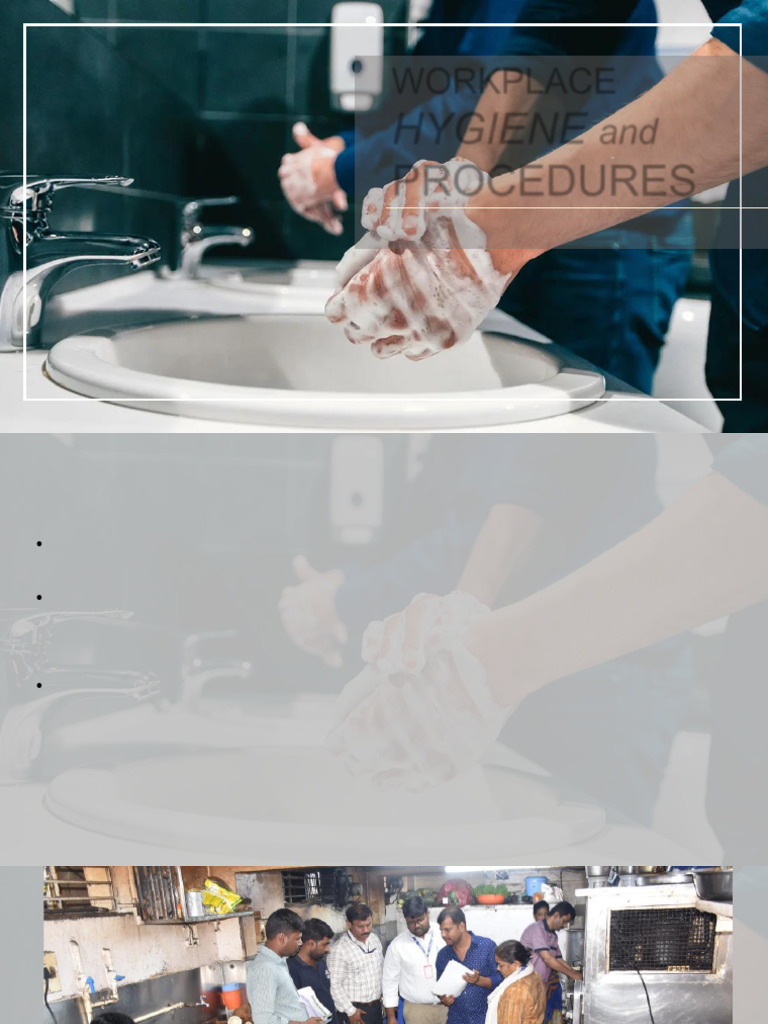 Workplace Hygiene Procedures for Food Safety | PDF | Food Safety | Hygiene