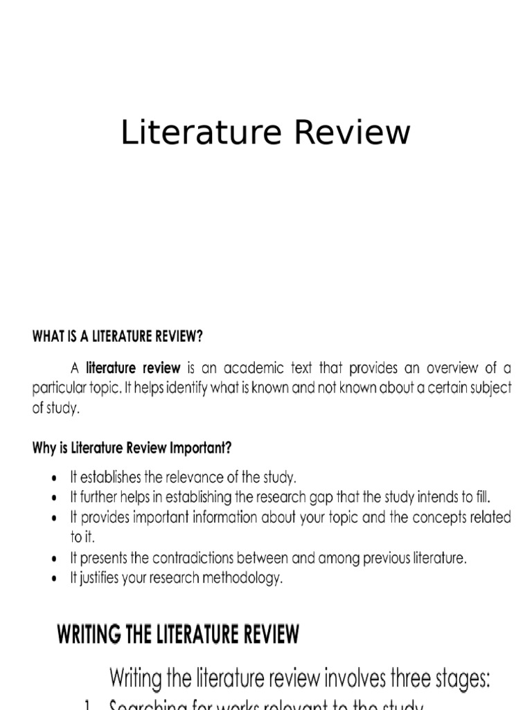 Literature Review 2 | PDF