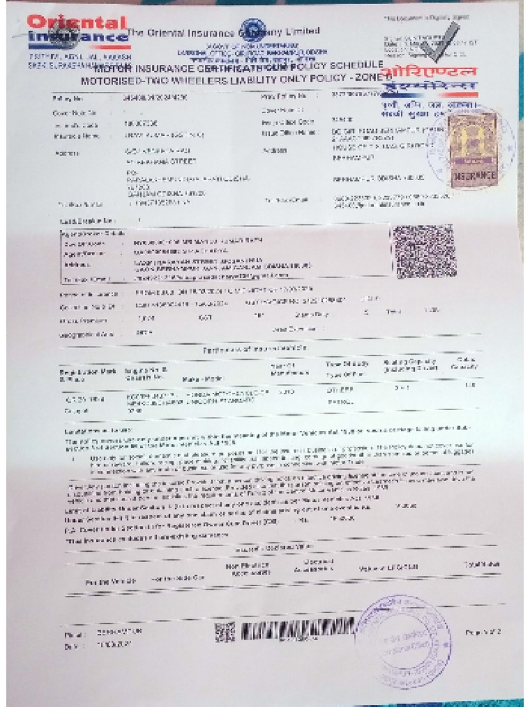 Insurance Papers | PDF