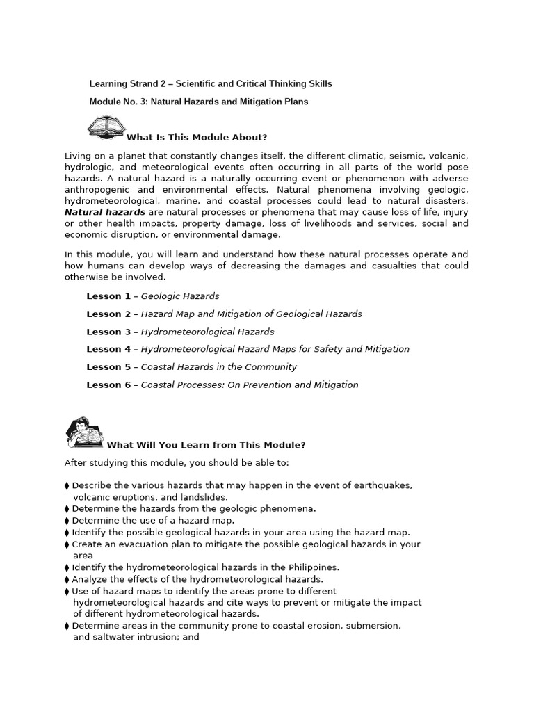LS2 M3 Science | PDF | Earthquakes | Natural Disasters