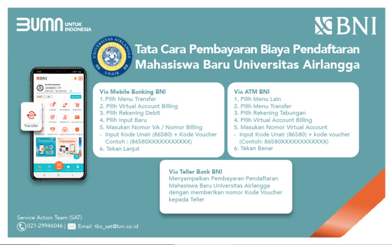 Tata Cara Pembayaran SPC Bni | PDF