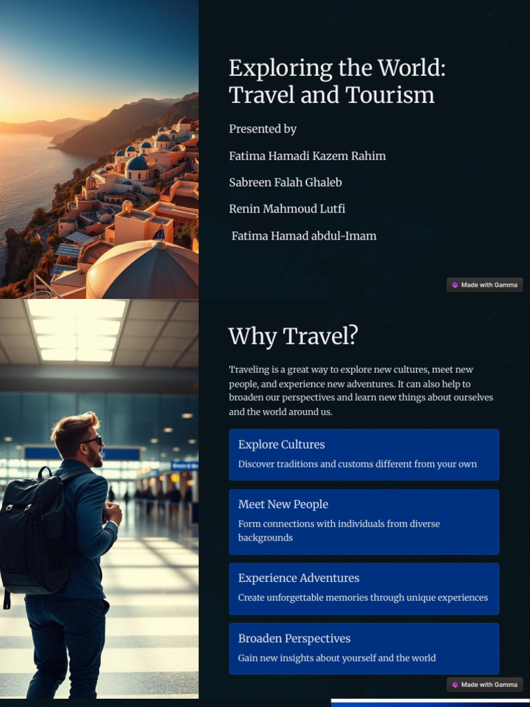 Exploring The World Travel and Tourism | PDF