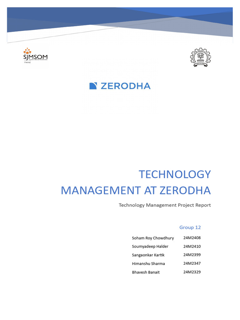 Group 12 Zerodha SectionB | PDF | Security | Computer Security