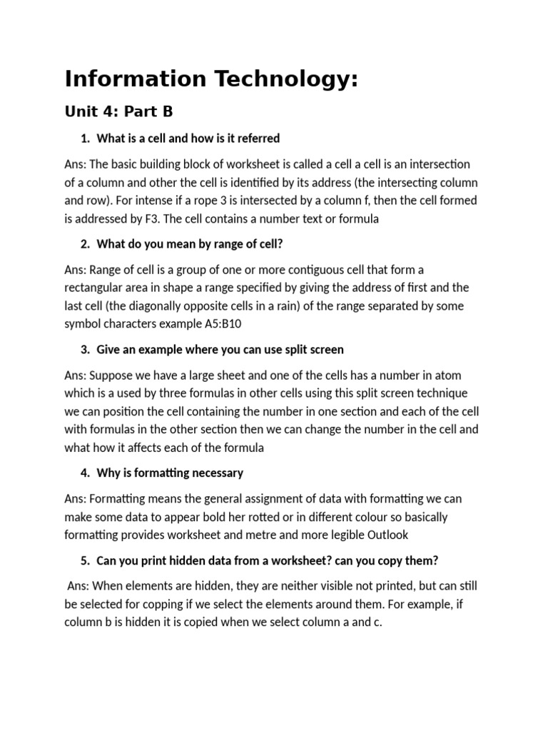 IT (Information Technology) | PDF | Page Layout | Entrepreneurship