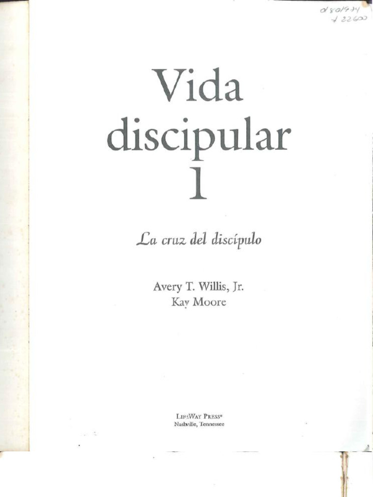 Vida Discipular 1 La Cruz Del Discipulo | PDF
