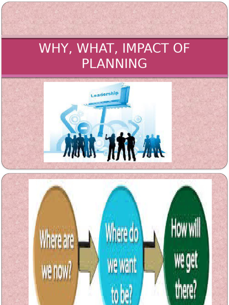 Importance and Impact of Planning | PDF | Cognition