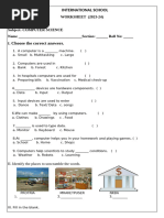 Grade 2 IT Short Note PDF | PDF | Computer Hardware | Input/Output