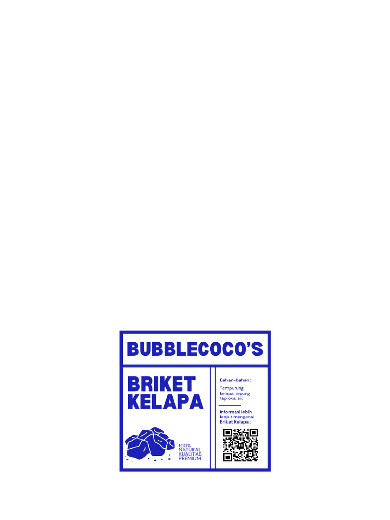 Label Produk Briket | PDF