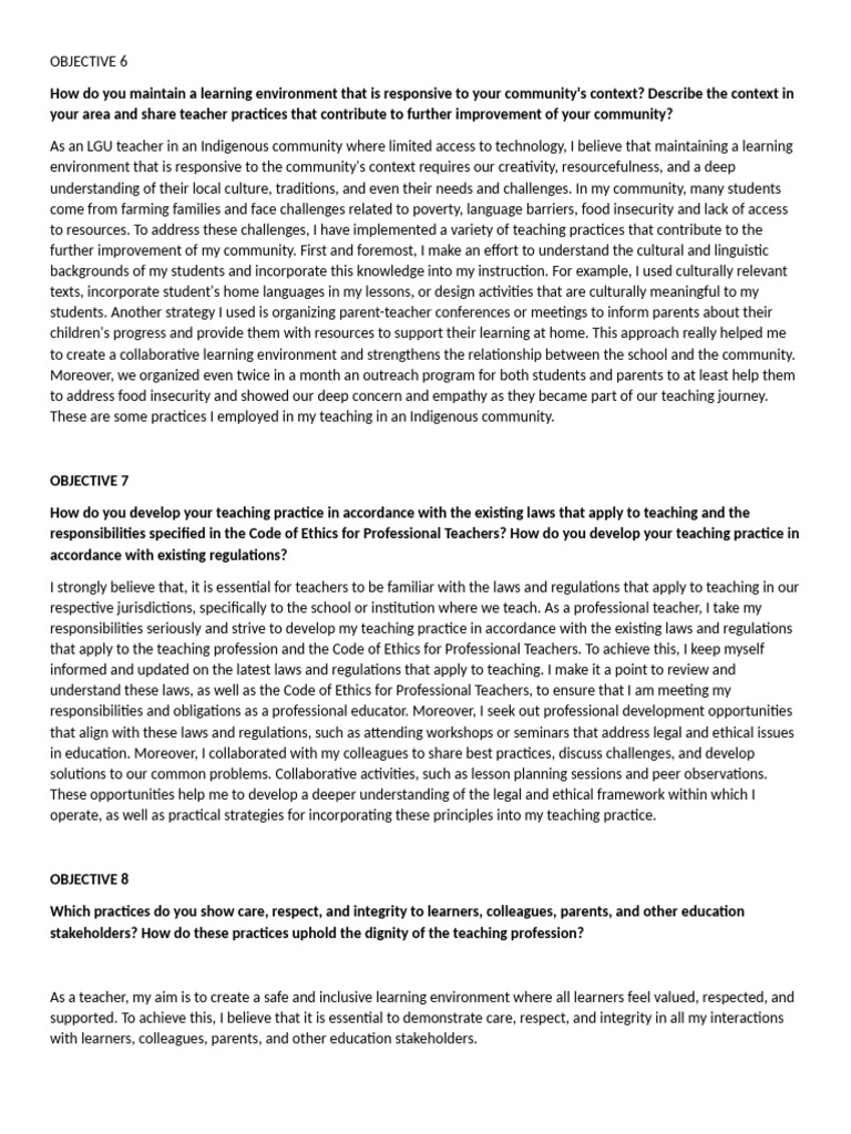 Final TRF This Will Be My Last | PDF | Learning | Teachers