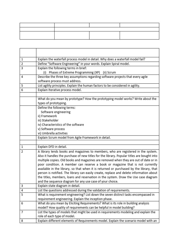 Software Engineering Concepts and Models | PDF | Software Architecture ...