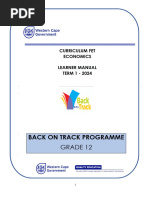 Economics Grade 12 Notes | PDF | Economies | Economics