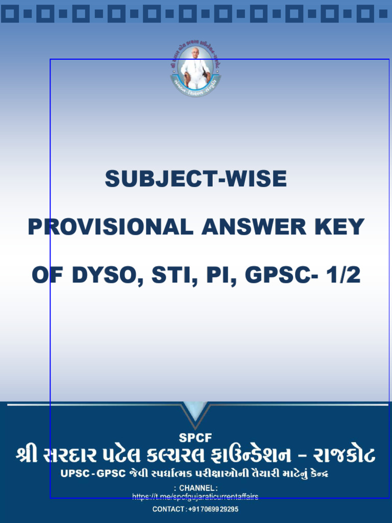 gpsc pyq (1) | PDF | Ranks | Legal Action