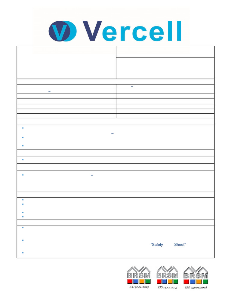 Vercell - All Grade - TDS (Ver 3) | PDF | Polystyrene | Building Engineering