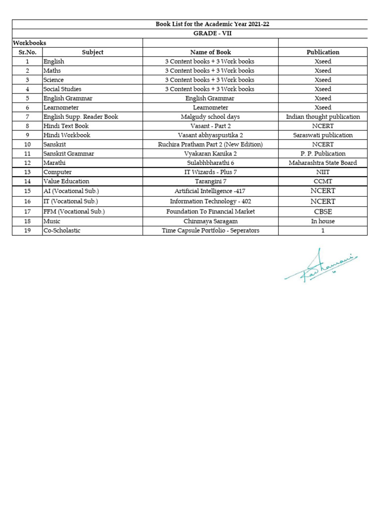 Grade 7 Xseed Workbook Collection | PDF