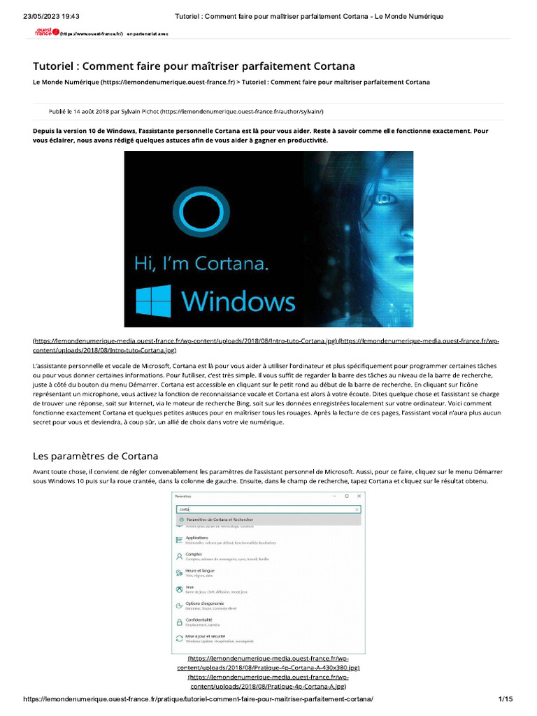 Tutoriel - Comment Faire Pour Maîtriser.. | PDF