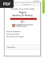 Flyers Practice Test Final | PDF