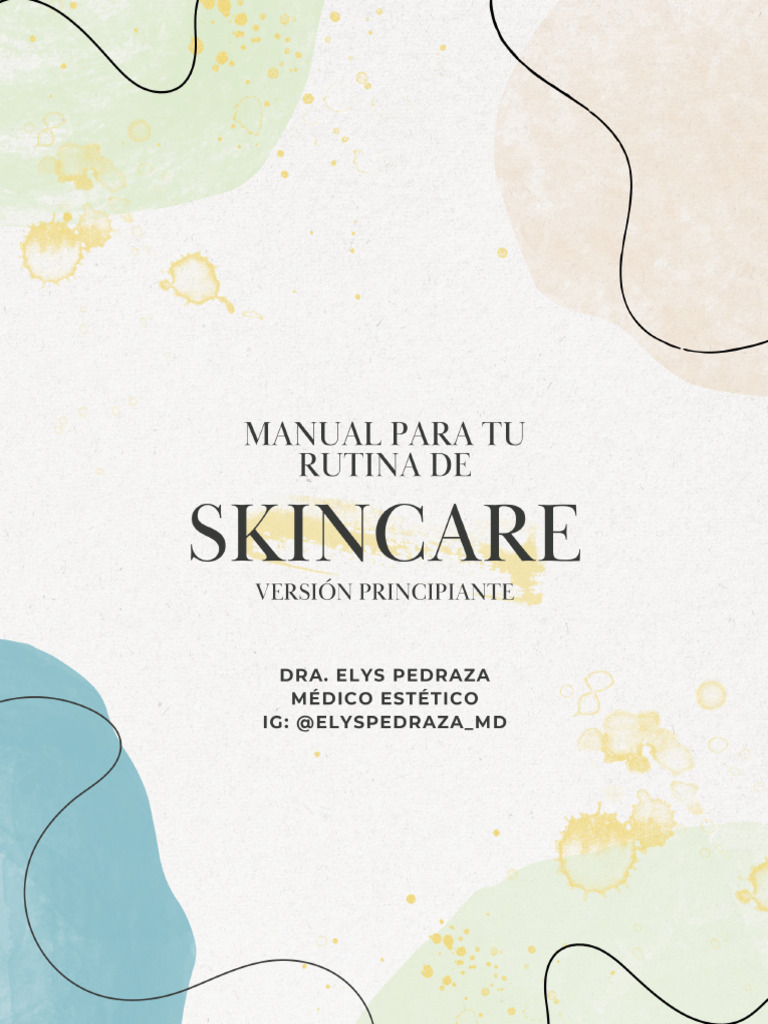 Manual Skincare Dra Elys Pedraza PDF | PDF