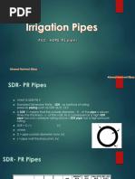 HDPE Pipe Pressure Ratings: SDR 11 vs 17 | PDF | Pipe (Fluid Conveyance ...