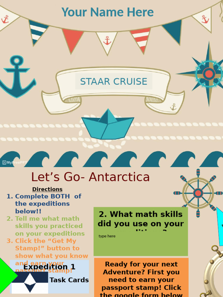 Math Expeditions Passport Activity | PDF