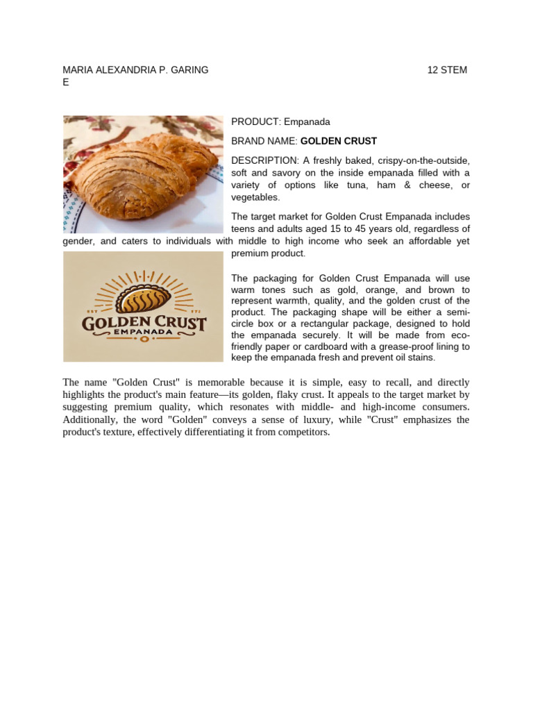 Garing - Entrep Activity | PDF