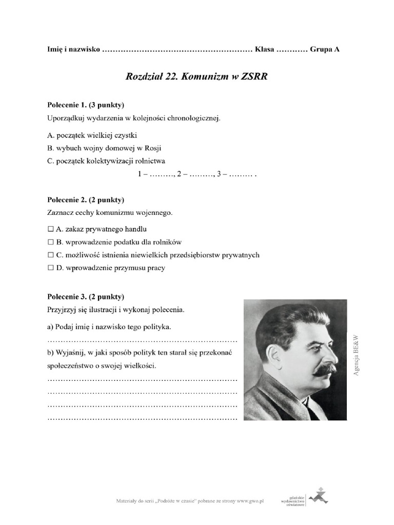 h7p Kartkowka R 22 Agm Gotowe | PDF