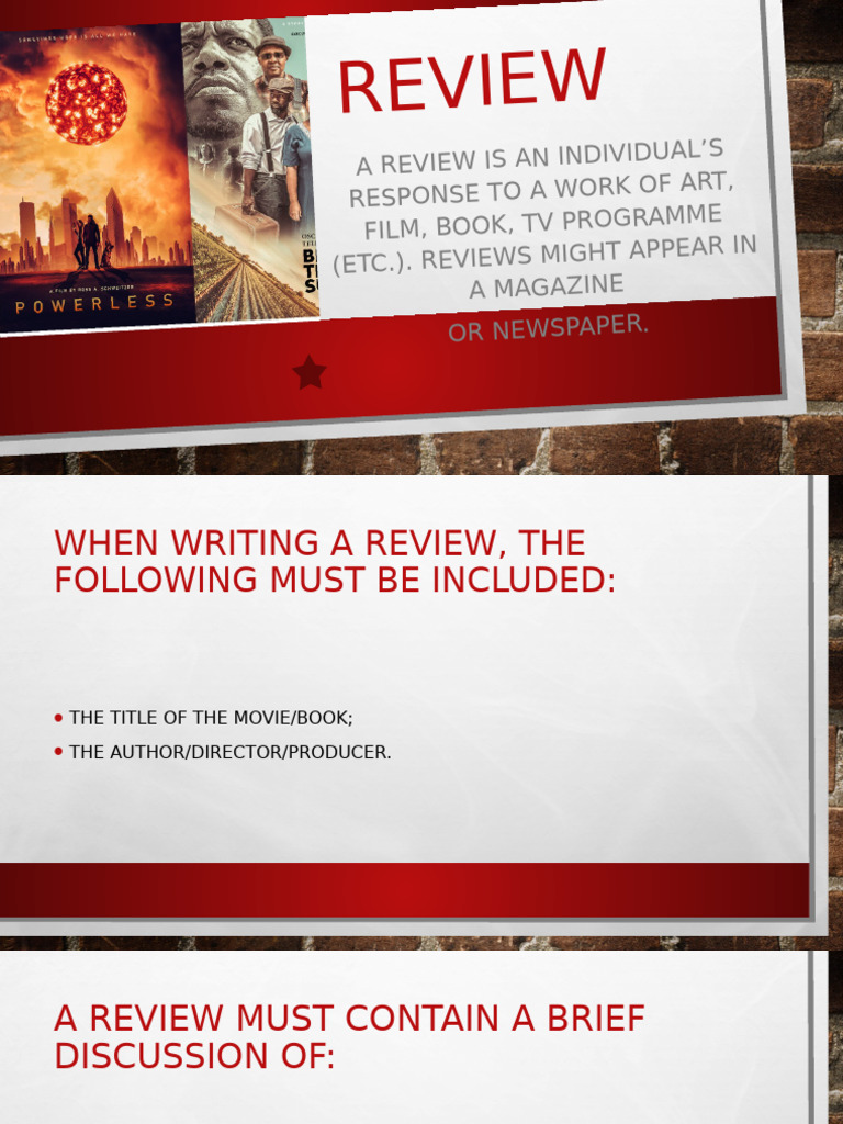Review Grade 12 Creative Writing | PDF