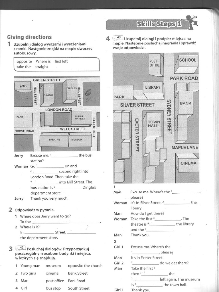 giving directions | PDF