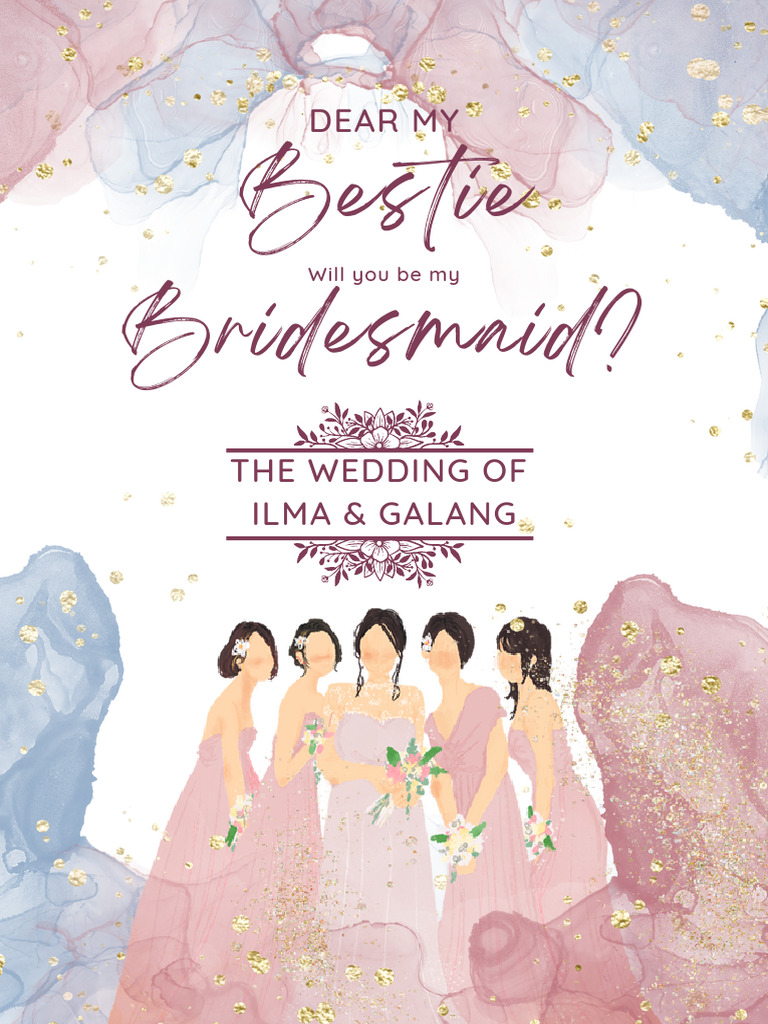 Bridesmaid Proposal for Ilma & Galang | PDF