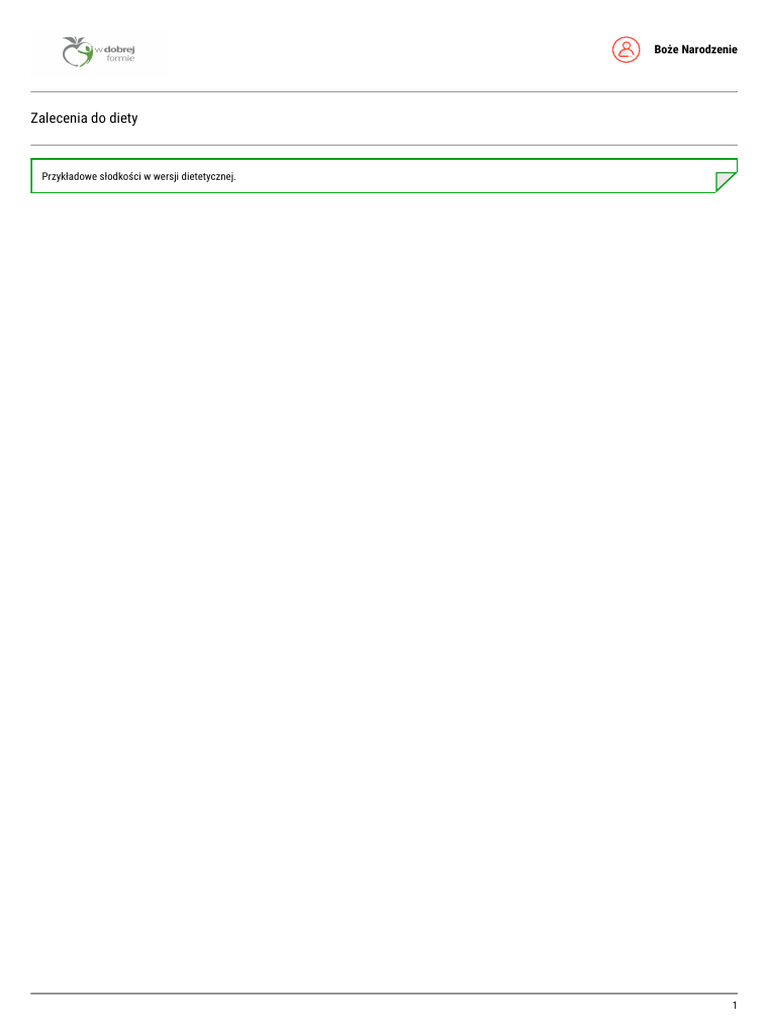 Przyk Adowe S Odko Ci W Wersji Fit PDF | PDF