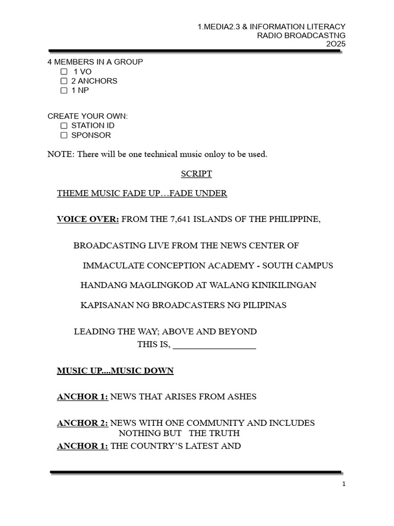 Script 1 | PDF | Public Transport | Transport