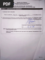 2026 DOST-SEI S&T Undergraduate Application Form G | PDF