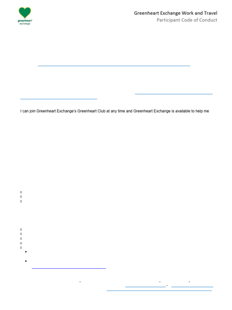 SWT Participant Code of Conduct | PDF | Insurance