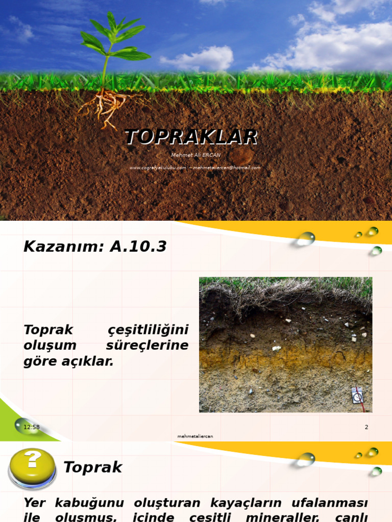 10.1.12.toprak Türleri | PDF