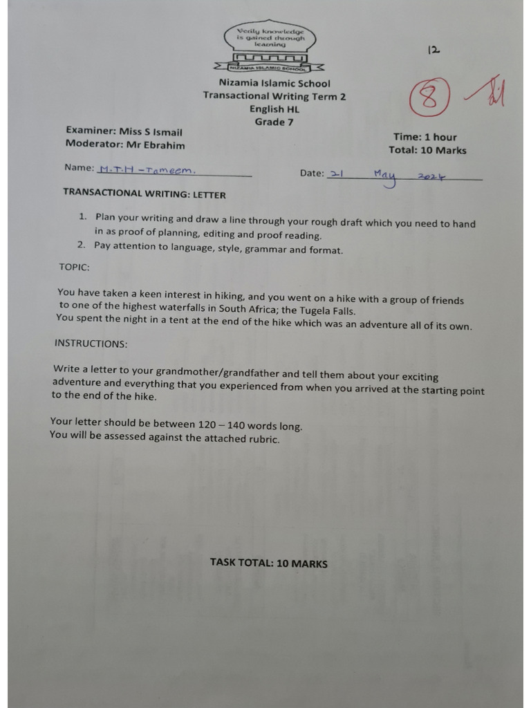 English Transactional Pdf