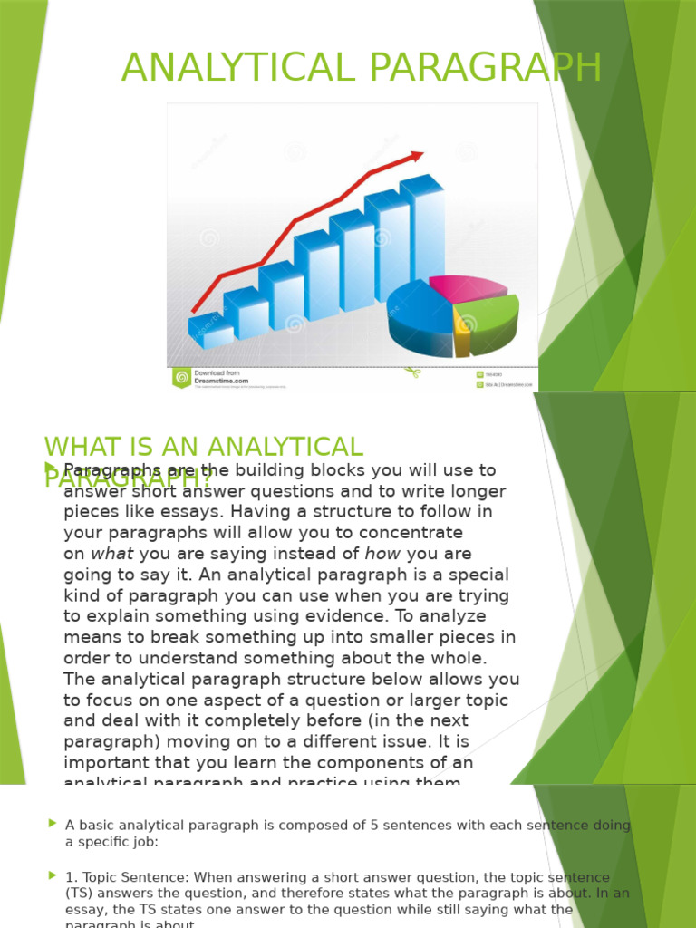 Analytical Paragraph | PDF | Essays | Evidence