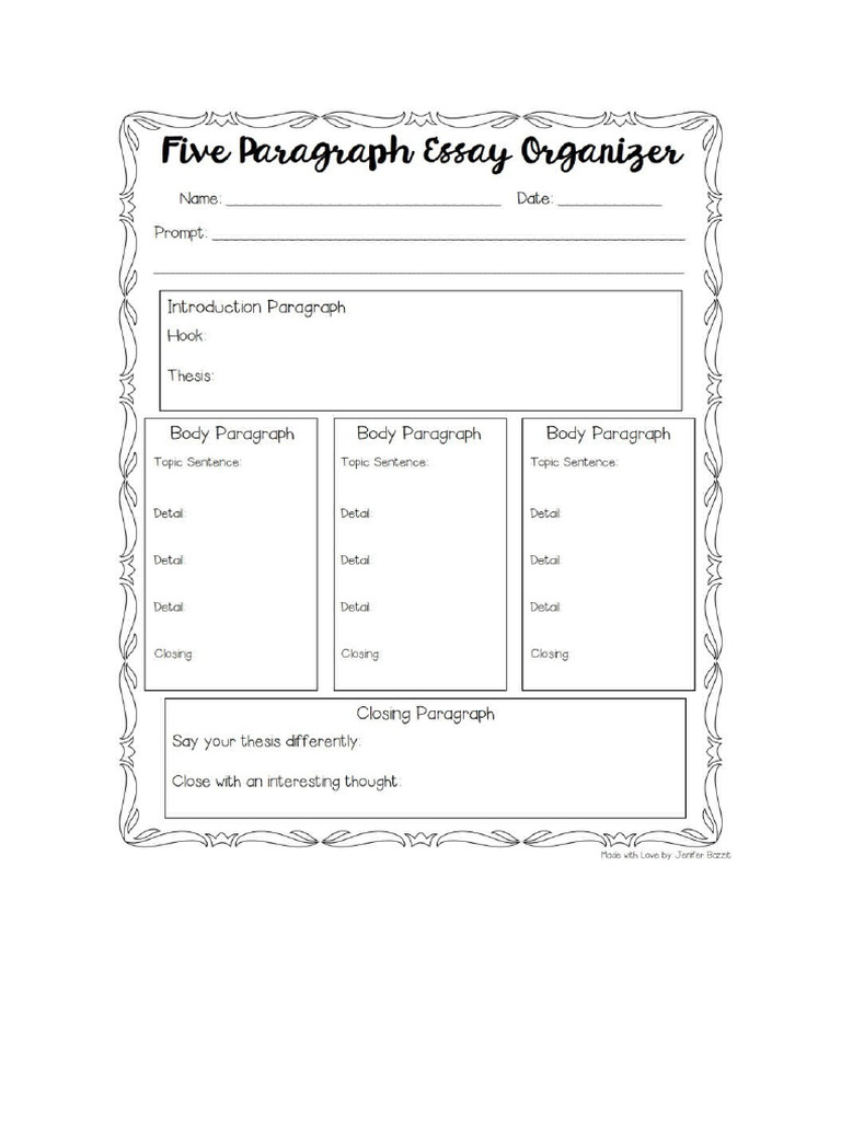 5 paragraph essay | PDF