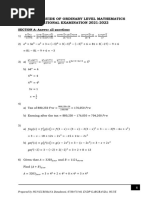 Marking Guide: National Exam Math 2023 | PDF | Discrete Mathematics ...