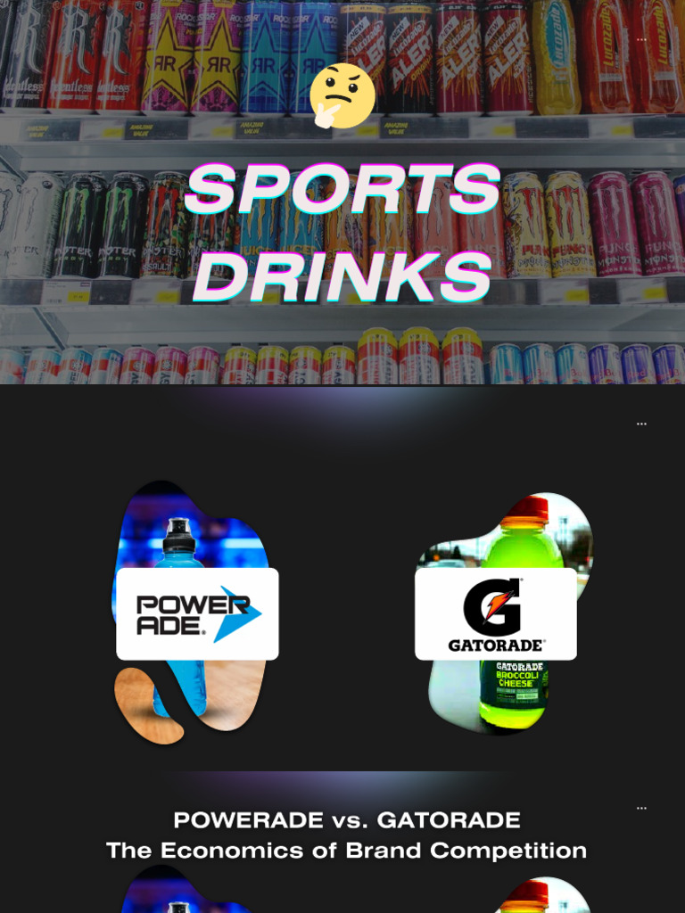 [is] Powerade vs. Gatorade | PDF
