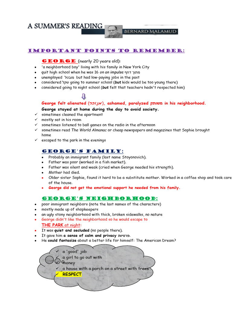 A Summer's Reading - Study Notes2 | PDF | Psychology