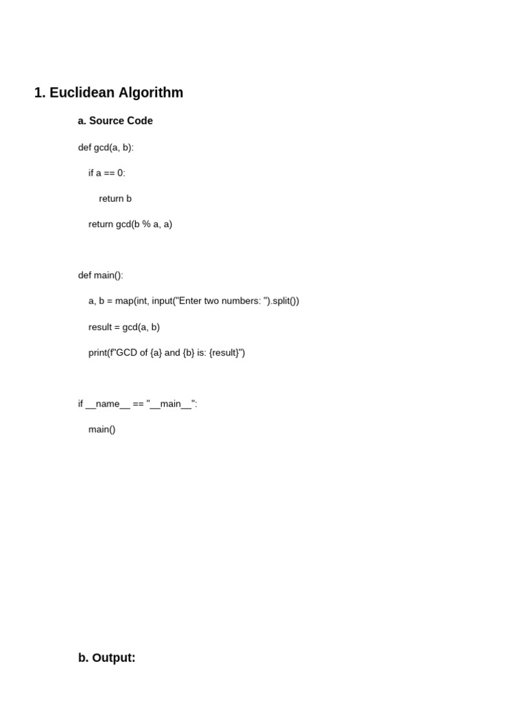 Euclidiean Extend Non | PDF