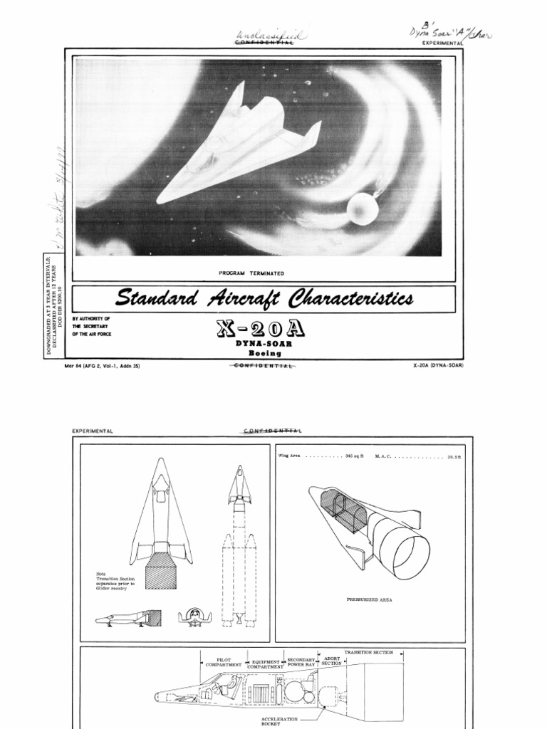 X-20A Dynasor Flight Caracteristic | PDF