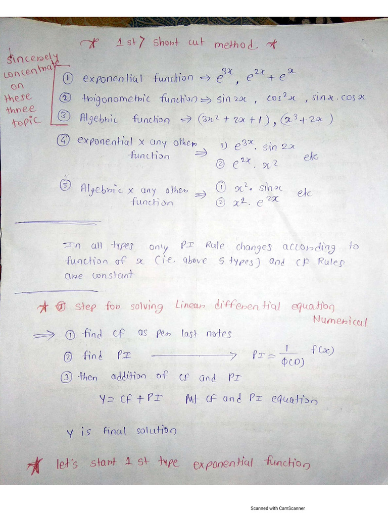 1 Exponential Function | PDF