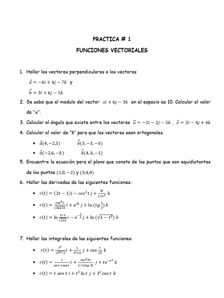 PRACTICA1 - Calculo2 2023 | PDF